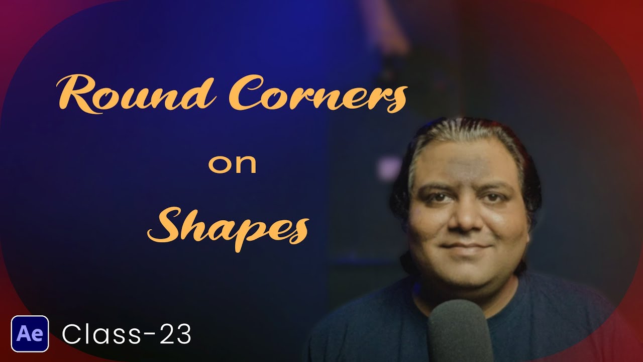 Round Corners on Shapes in After Effects | Class-23 - YouTube