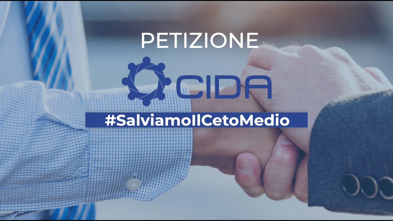 Salviamo il ceto medio - Stefano Cuzzilla, Presidente CIDA - YouTube