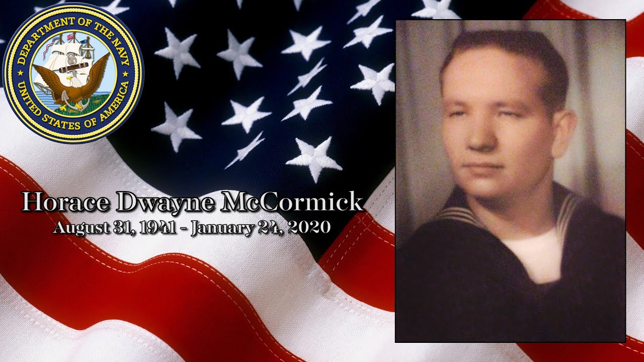 Horace Dwayne McCormick Keepsake Video - YouTube