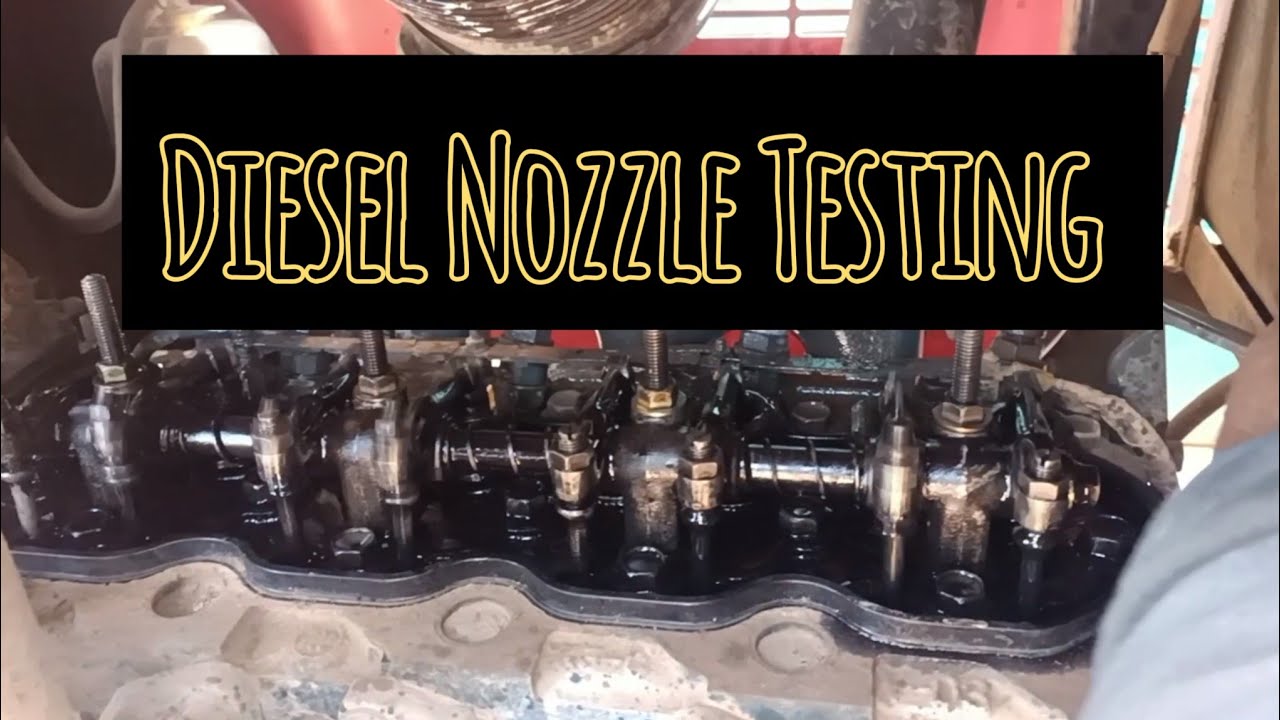 Fuel Nozzle Testing|fuel Automizer testing| 4 Cylinder Engine #nozzel # ...