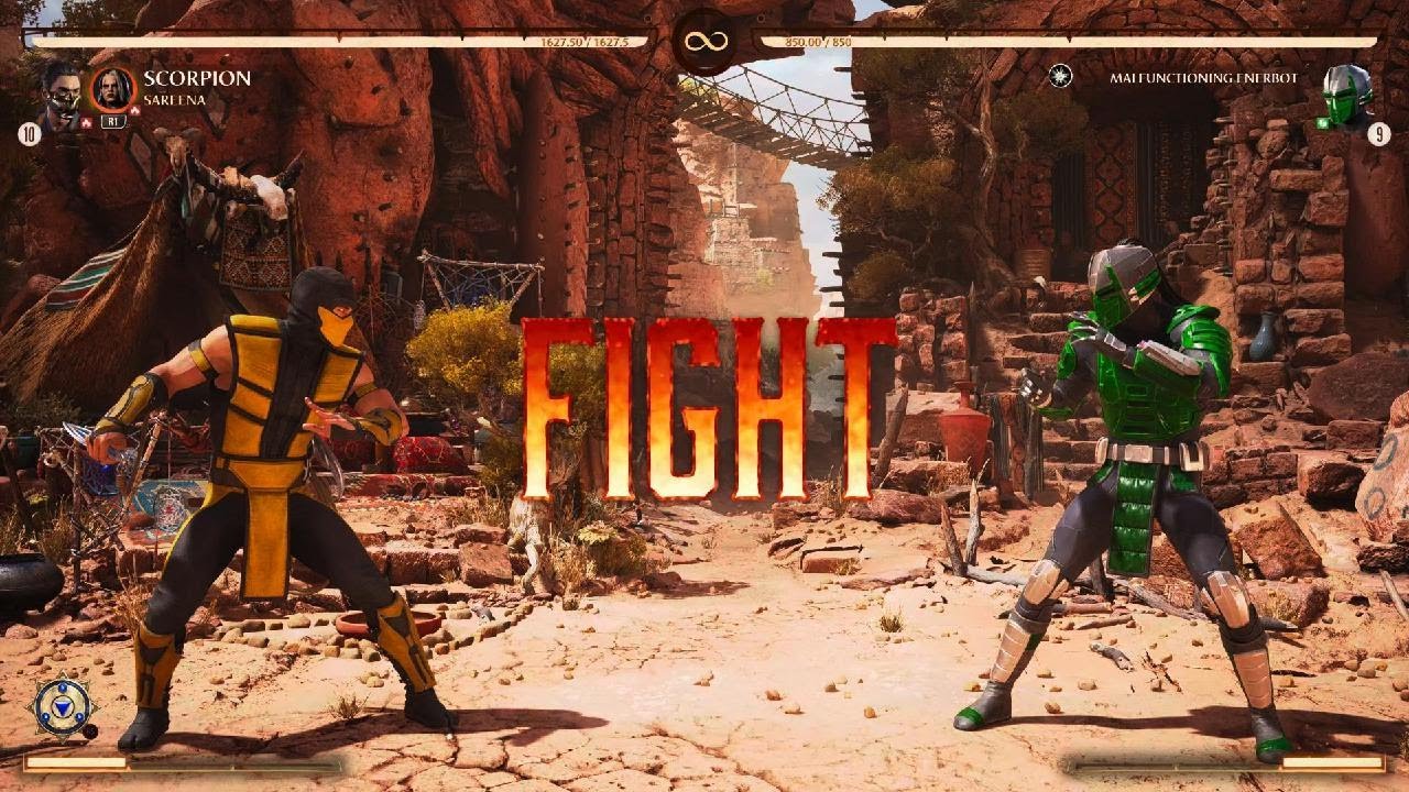 Mortal Kombat 1 Invasion Season 5 Malfunctioning Enerbot - YouTube