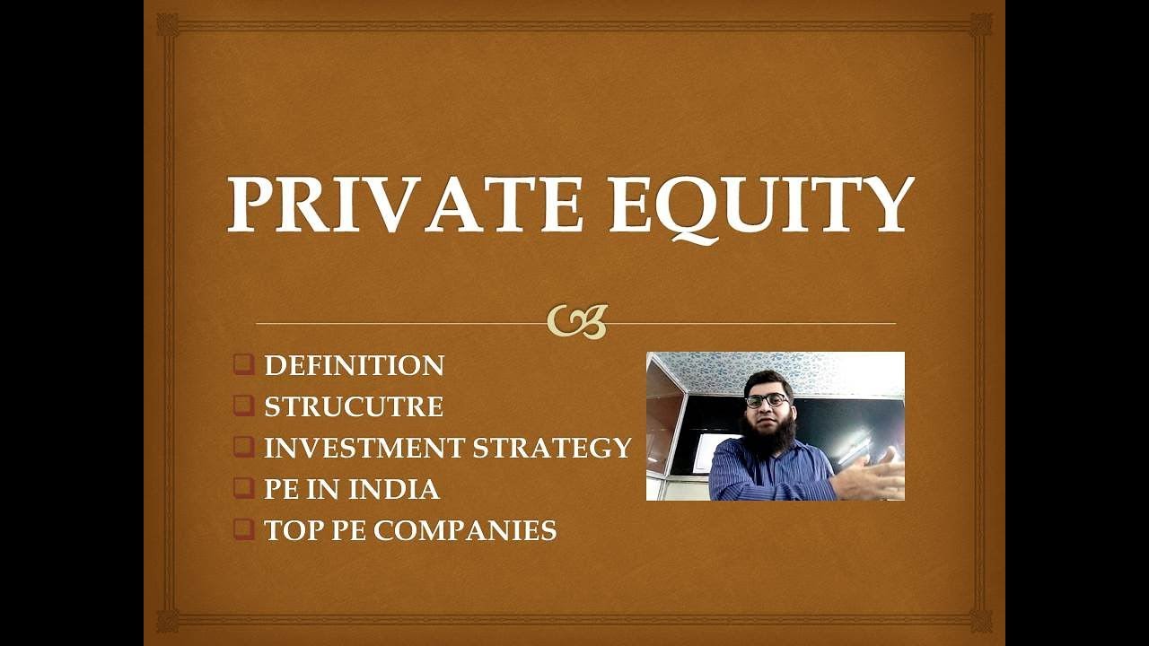 UNDERSTANDING PRIVATE EQUITY - YouTube
