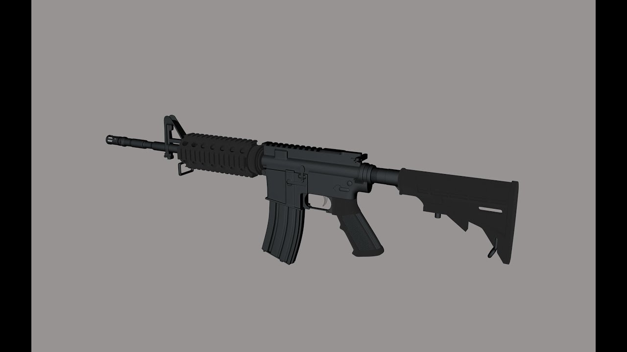 M4 Model | Cinema 4 D | HD - YouTube