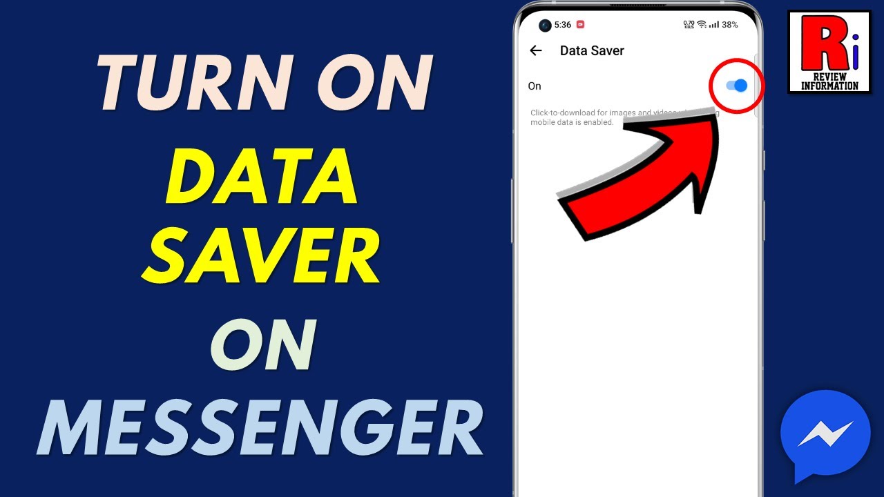 How to Turn On Data Saver in Facebook Messenger - YouTube