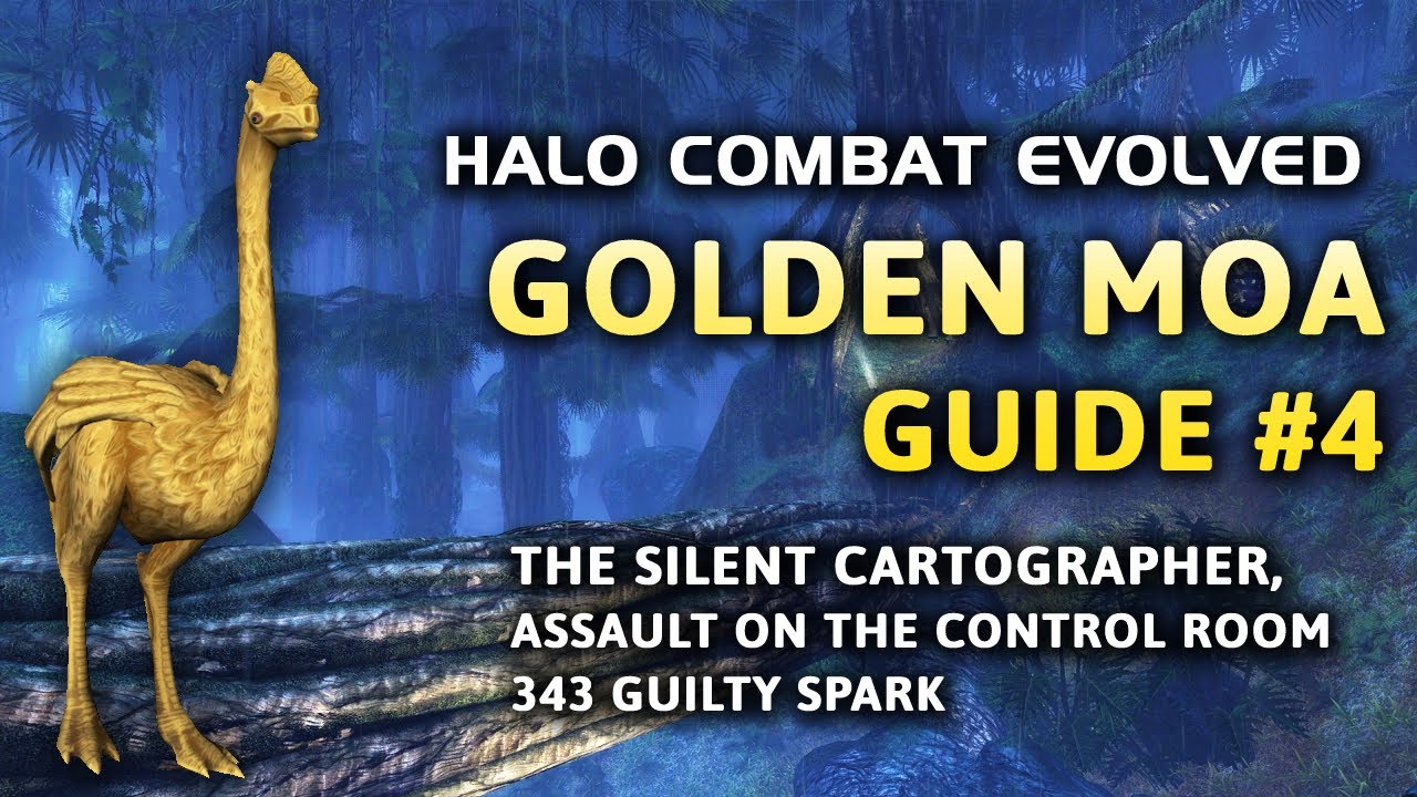 Golden Moa Guide #4 - Halo CE - Eye Spy Challenge - YouTube