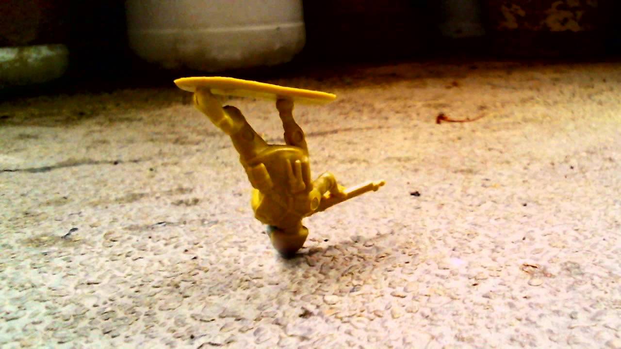 Army man rolling over - YouTube