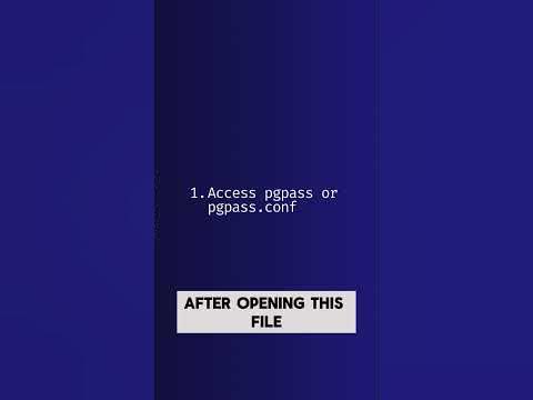 PostgreSQL password authentication failed for user Fix - YouTube