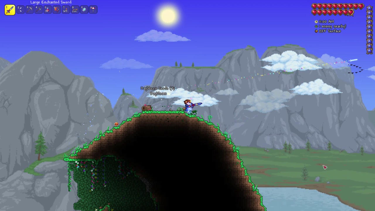 Terraria Journeys End part 3: the drunk world seed - YouTube