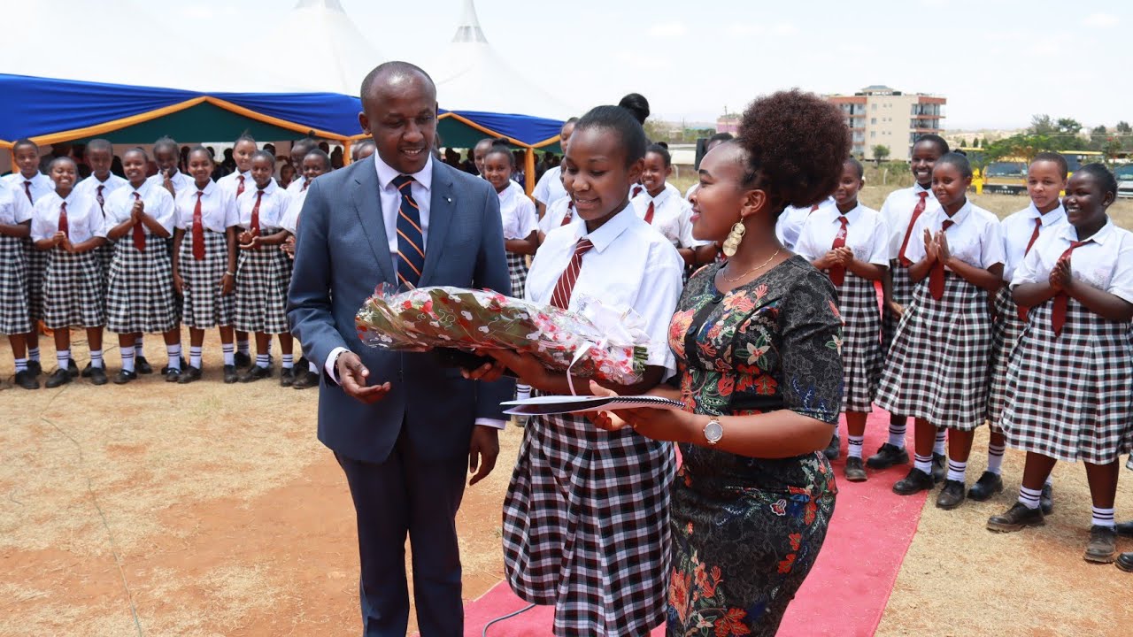 Mwaani Girls outstanding choral verse during the Makueni County Gala ...