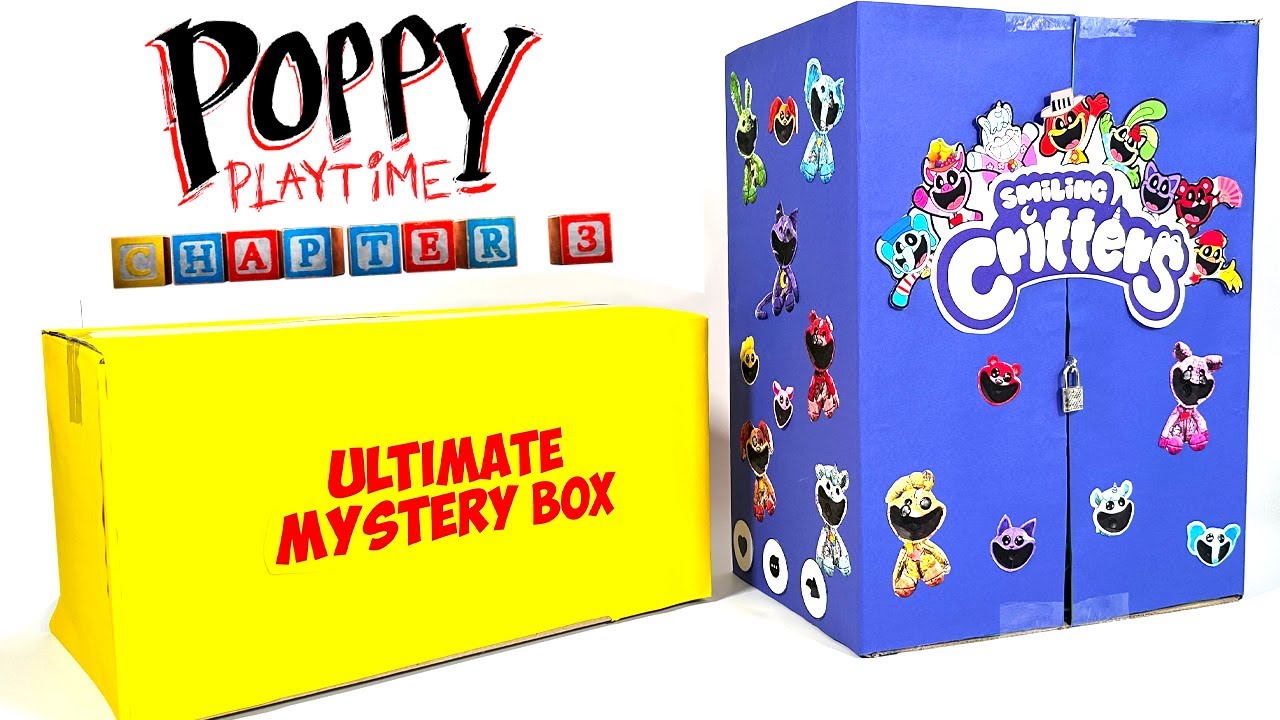 Making Poppy Playtime Chapter 3 MYSTERY BOX 😱⁉️（+Smiling Critters ...