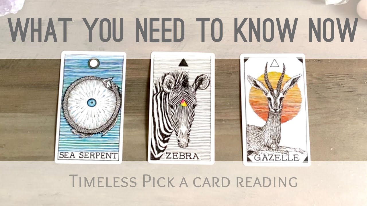 💌 What you need to know NOW 🔮 Pick a card #pickacardreading - YouTube