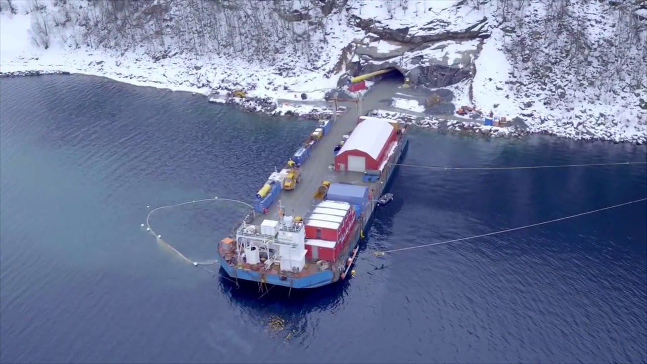 A complex infra project on the mountains of western Norway - YouTube