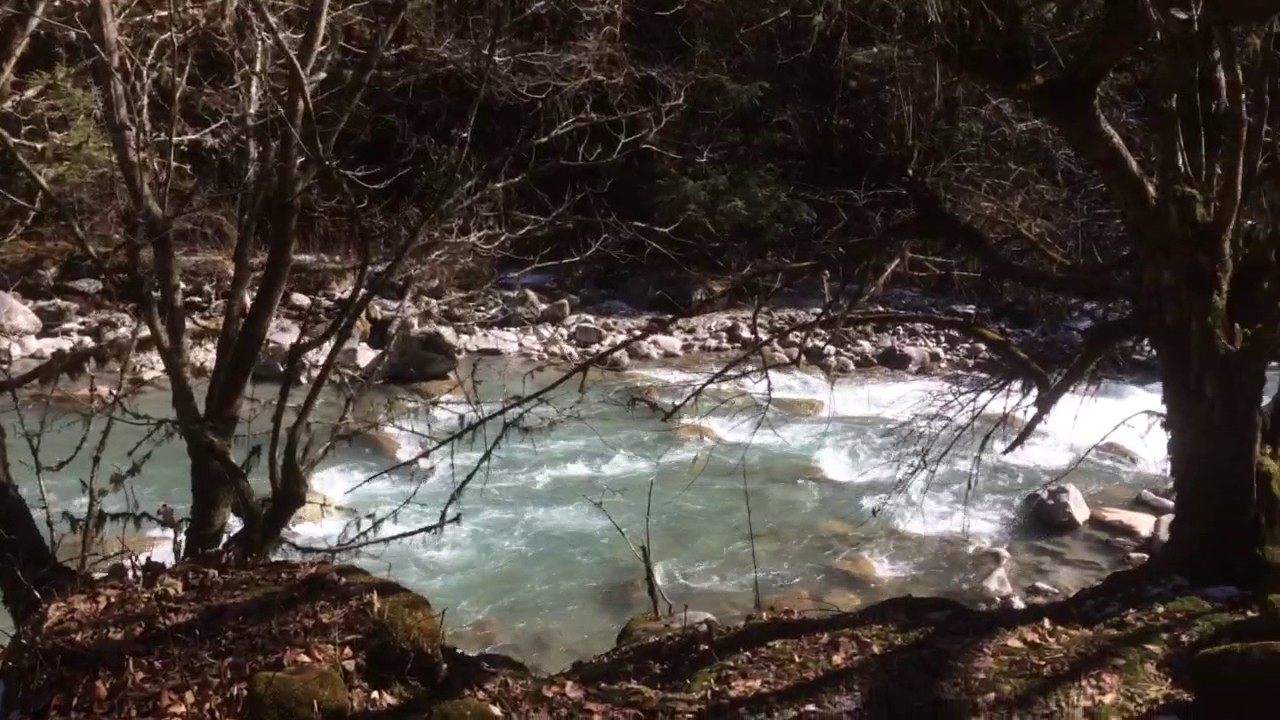 DANGEROUS FAST FLOWING RIVERS OF LANGTANG!!!! - YouTube