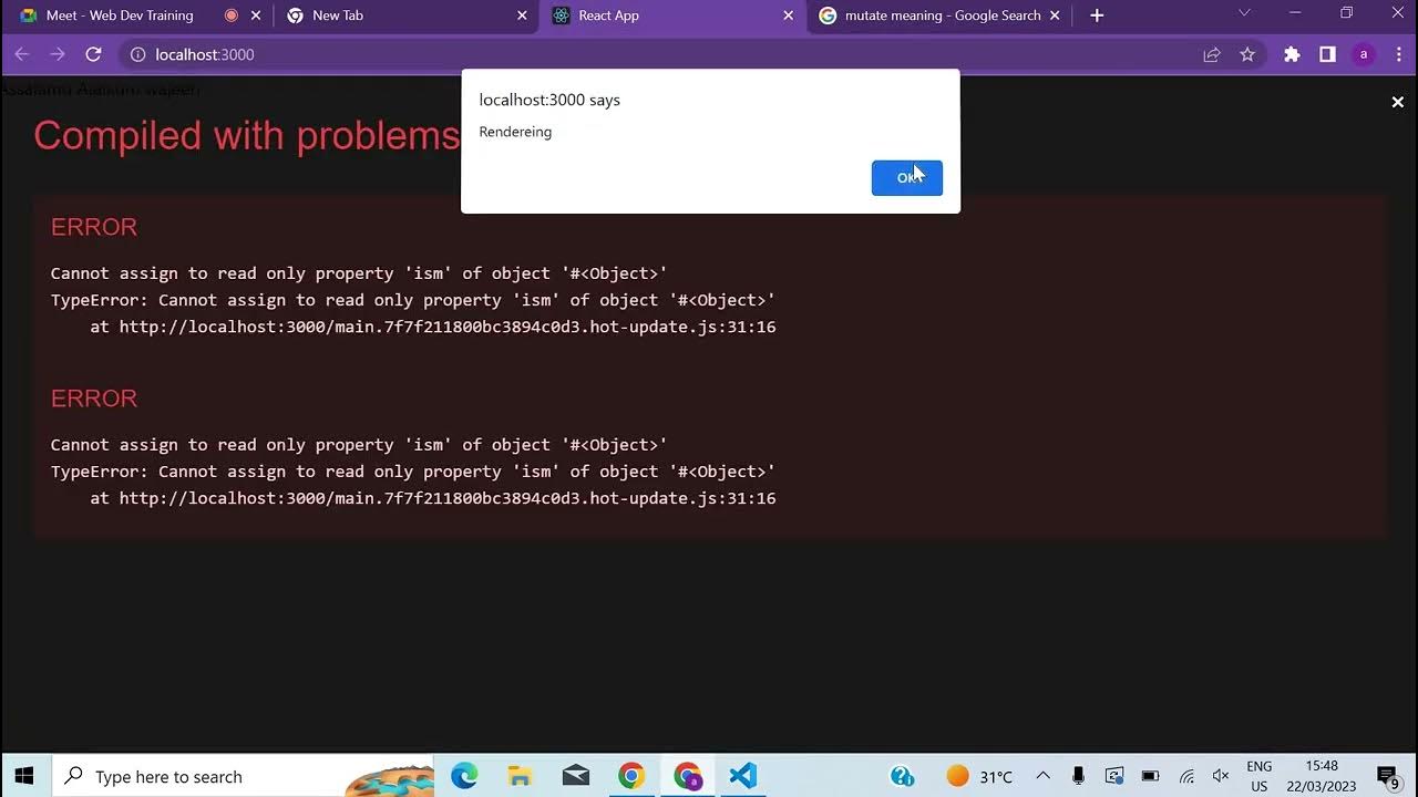React for beginners - Class 4 - Mutating props, useState, Array Destructuring - YouTube