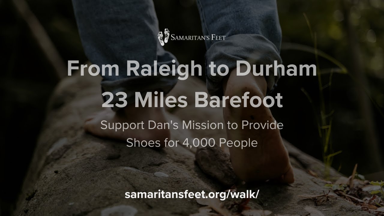 23 Miles, Barefoot & Full of Hope | Daniel Mastropolo’s Walk for ...