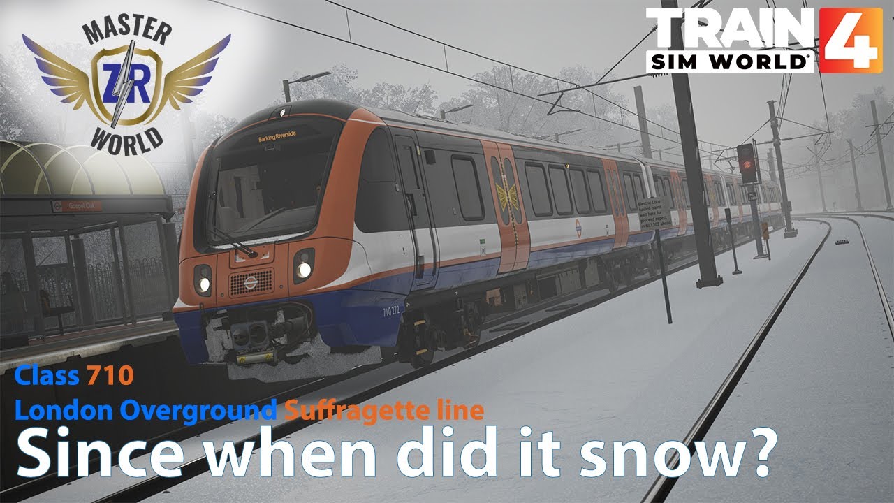 2J35 Gospel Oak to Barking Riverside | Suffragette line | Class 710 ...