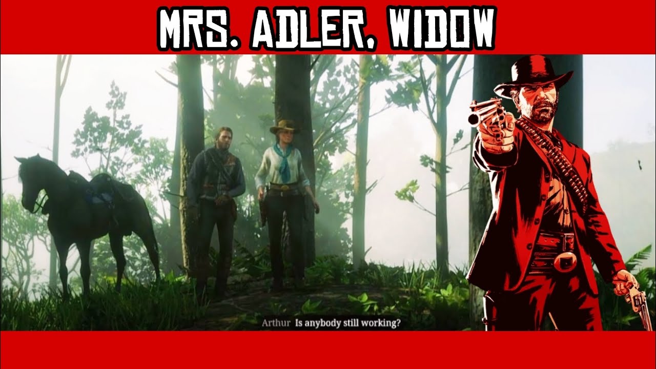 Red Dead Redemption 2 - Mrs. Adler, Widow I & II: Sadie’s Fierce ...