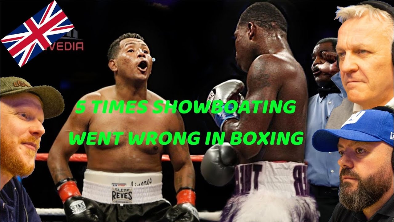 5 Times SHOWBOATING Went Wrong in Boxing REACTION!! | OFFICE BLOKES ...