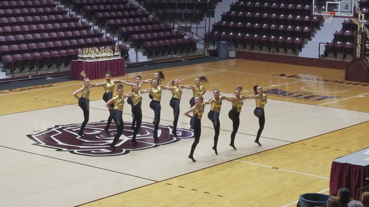 2018 KHS kick line dance - YouTube