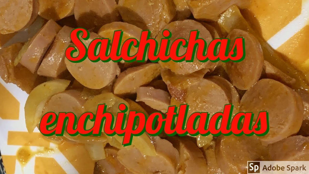 Salchichas enchipotladas | LaviChan - YouTube