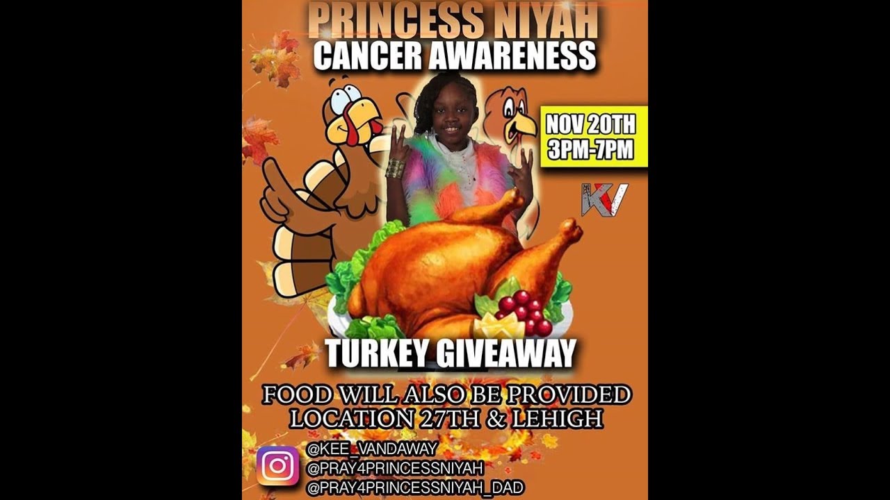 Princess Niyah Turkey Giveaway Event - YouTube