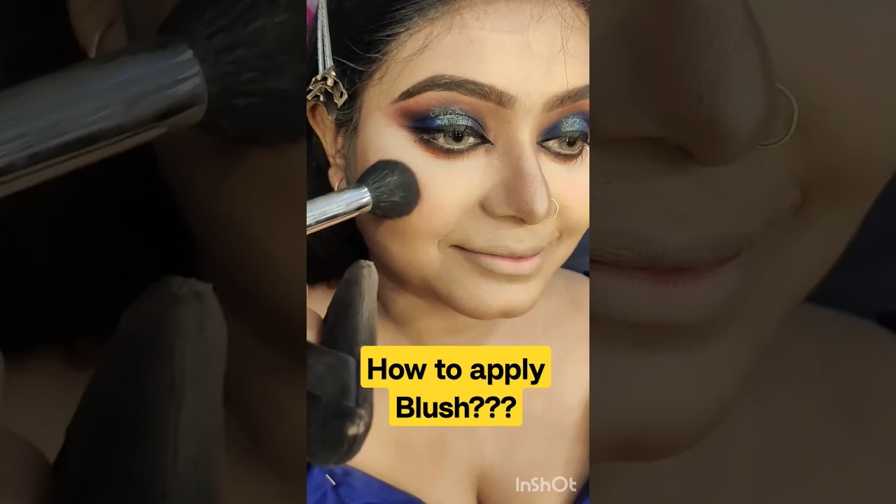 How to apply Blush?? ||Makeup for beginners||How to do Makeup?? # ...