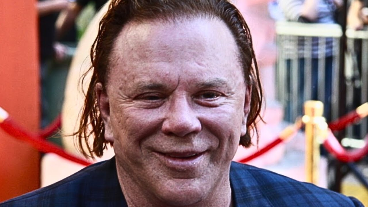 Mickey Rourke is now over 70, His life has been nothing but self ...
