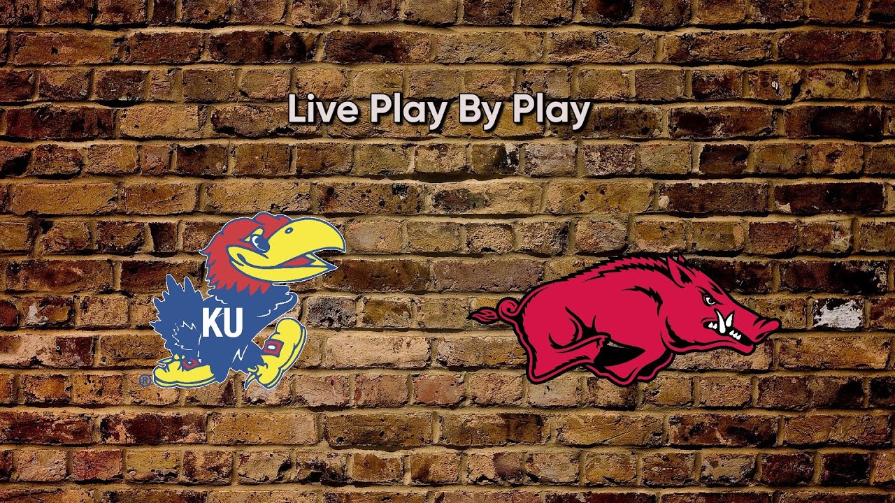 Kansas Jayhawks vs Arkansas Razorbacks LIVE Play By Play | 2022 Liberty ...