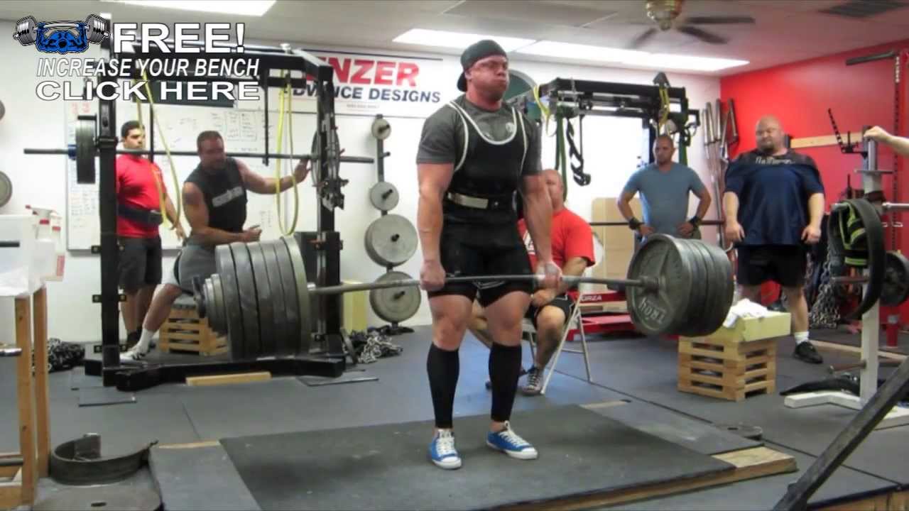 Matt Bryduck Deadlifts at Tampa Barbell - YouTube