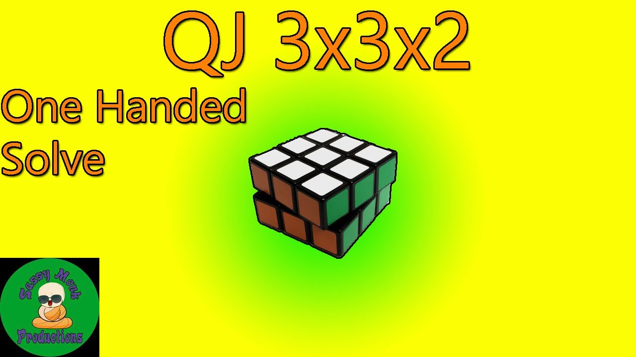 QJ 3x3x2 One Handed Solve - YouTube