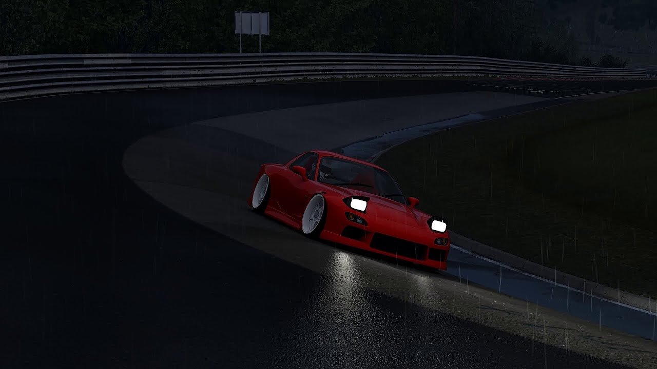 Mazda RX7 BN Sports VS Nissan Skyline GTR R32 Reina At Nordschlefie ...