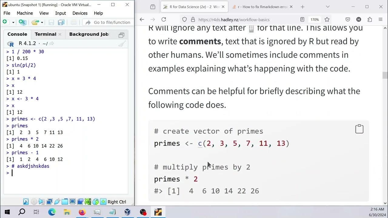 Bài 2: vài thao tác dữ liệu đơn giản, R for Data Science (2e) - YouTube