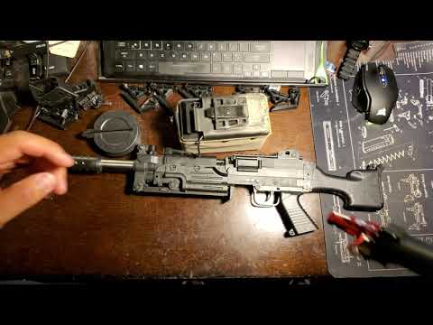 Cheapest airsoft LMG $9 - YouTube