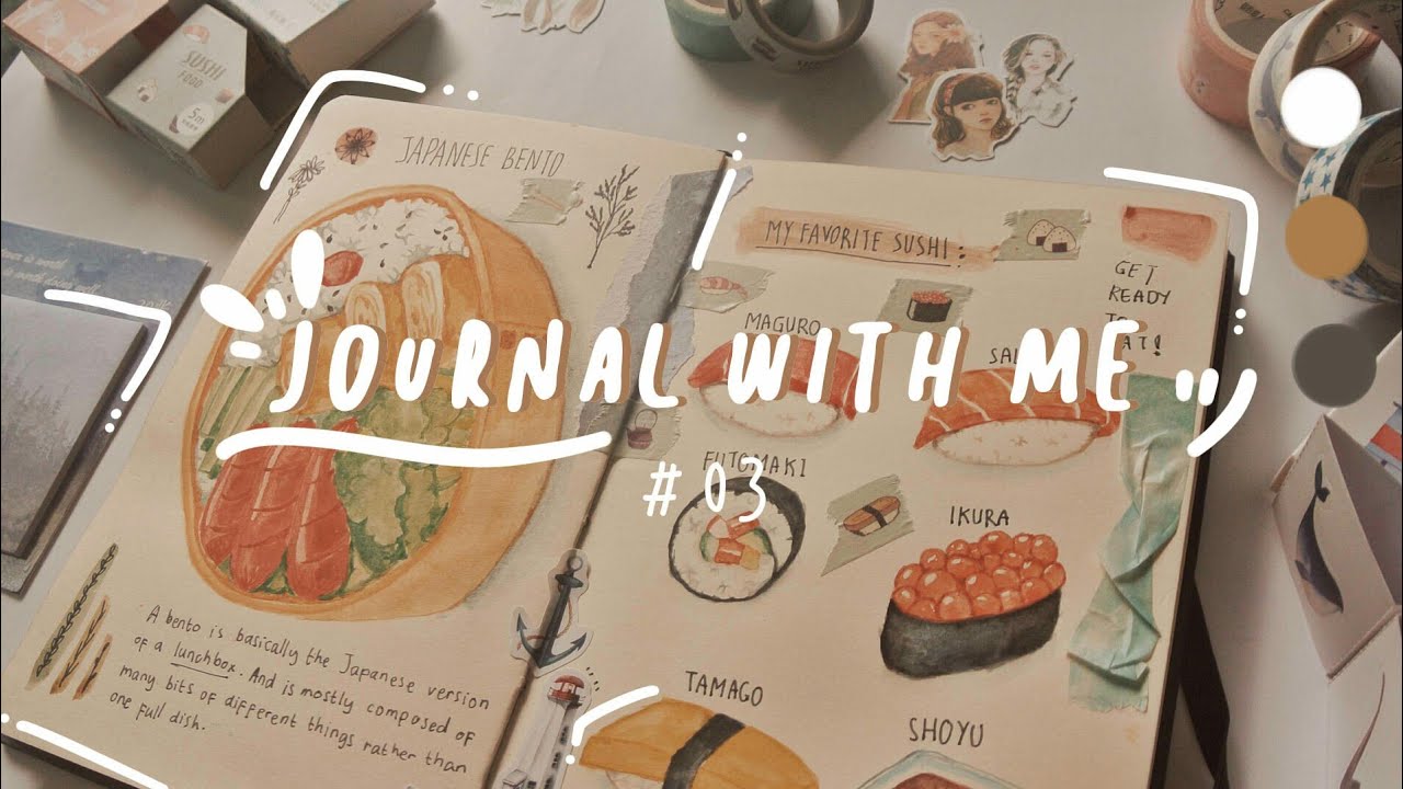 Journal With Me #03 | Japanese Food - YouTube