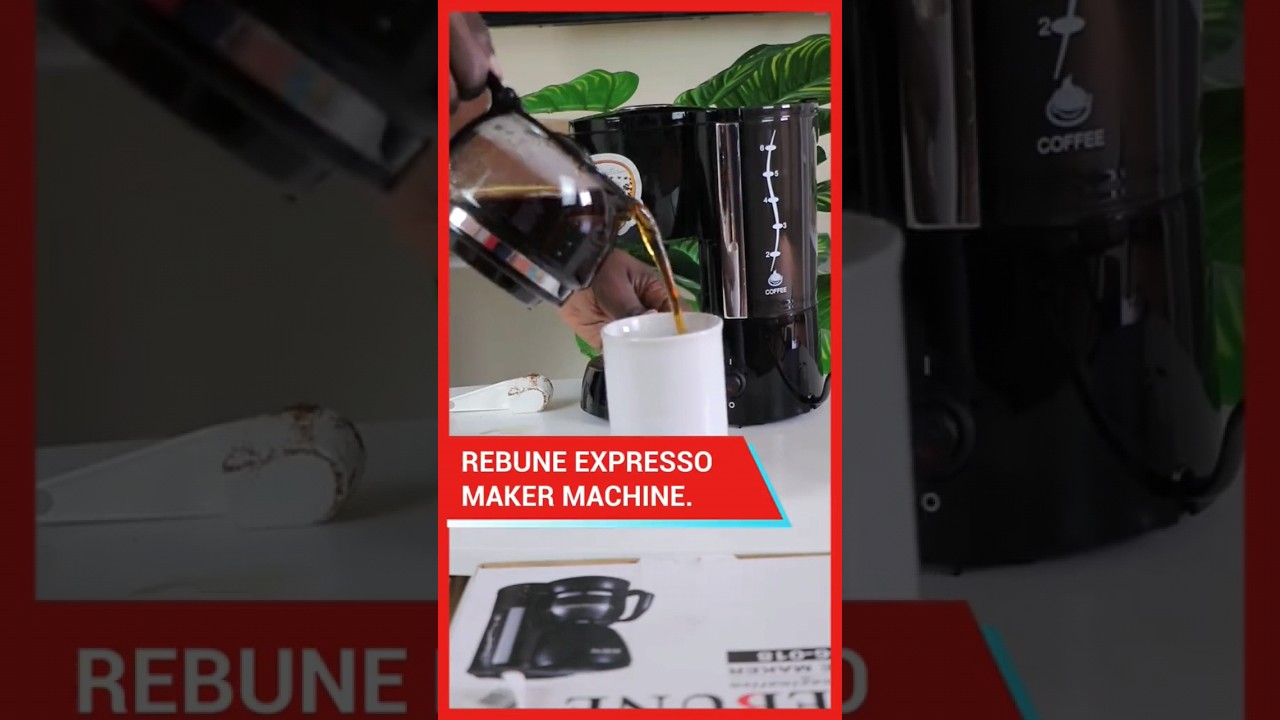 0.65 litre Rebune coffee maker going fir only Ksh.3,265 on Kilimall app. #kilimall #foryou # ...