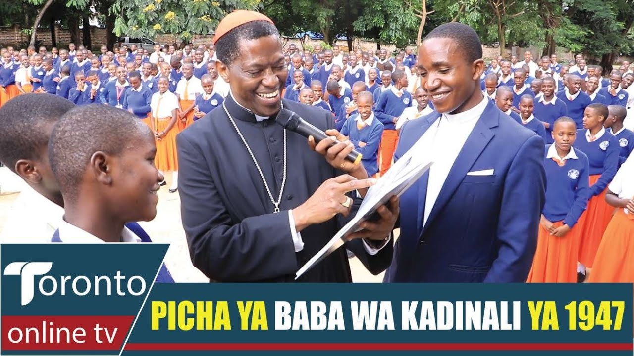 KADINALI PROTASE RUGAMBWA AKUTANA NA WANAFUNZI ST. MARY’S MIHAYO, ATOA ...