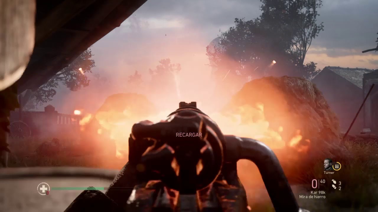 Call of Duty WWII despejando los bunker primera parte - YouTube