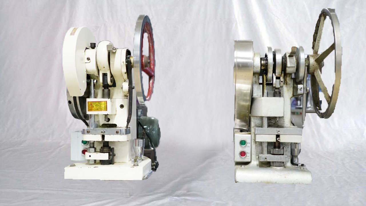 How to install disassembled single punch tablet machine into a whole ...