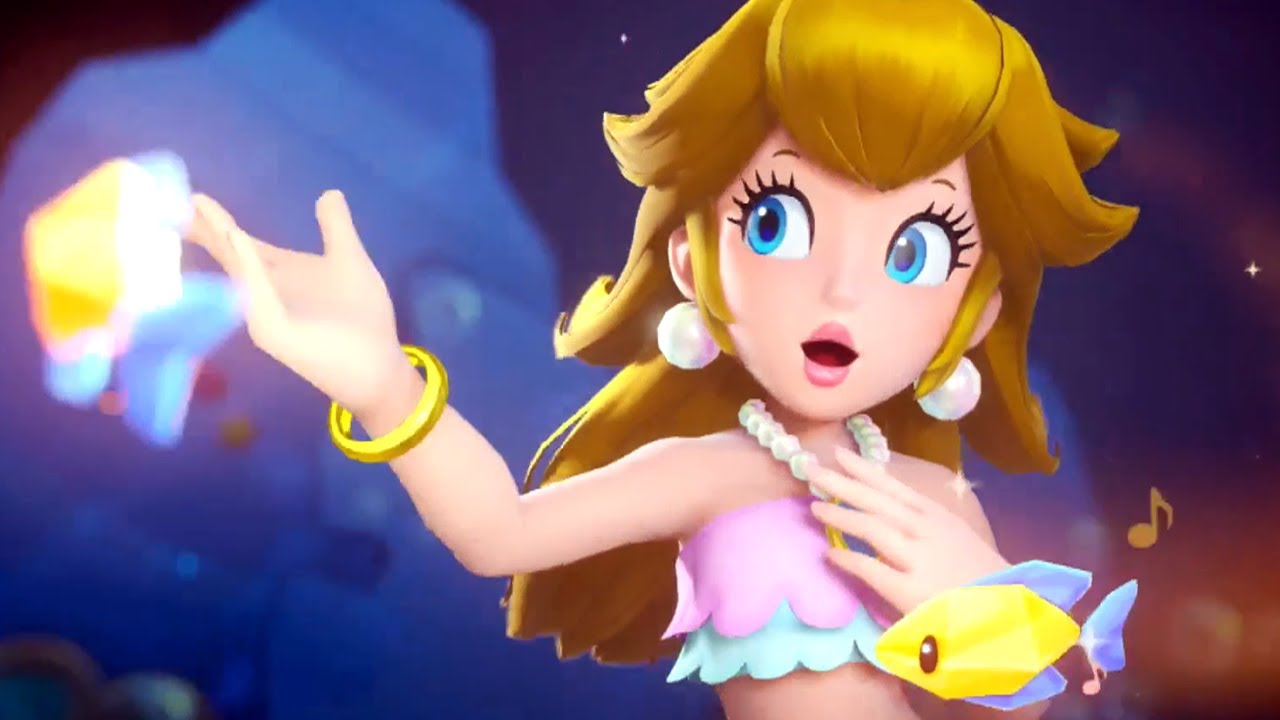Princess Peach: Showtime! - MERMAID, Skater & Mighty Peach Reveal ...