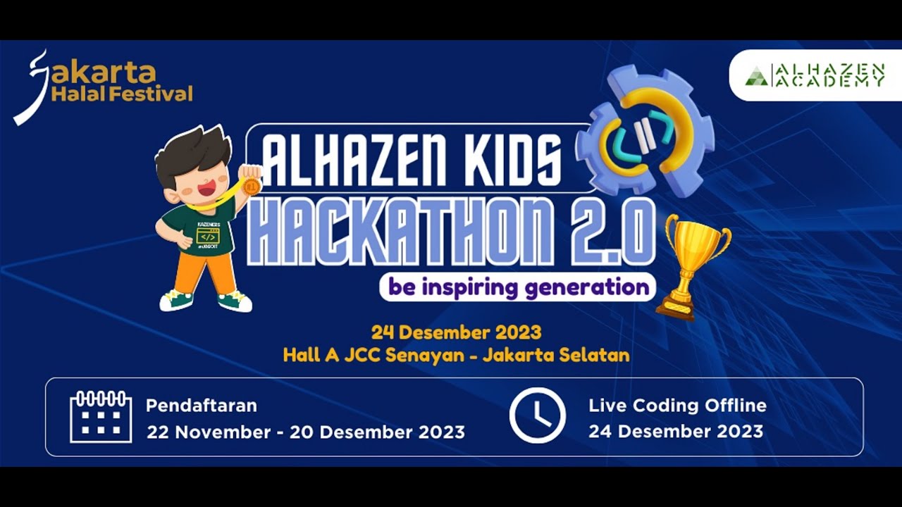 Technical Meeting - Alhazen Kids Hackathon 2.0 2023 - YouTube