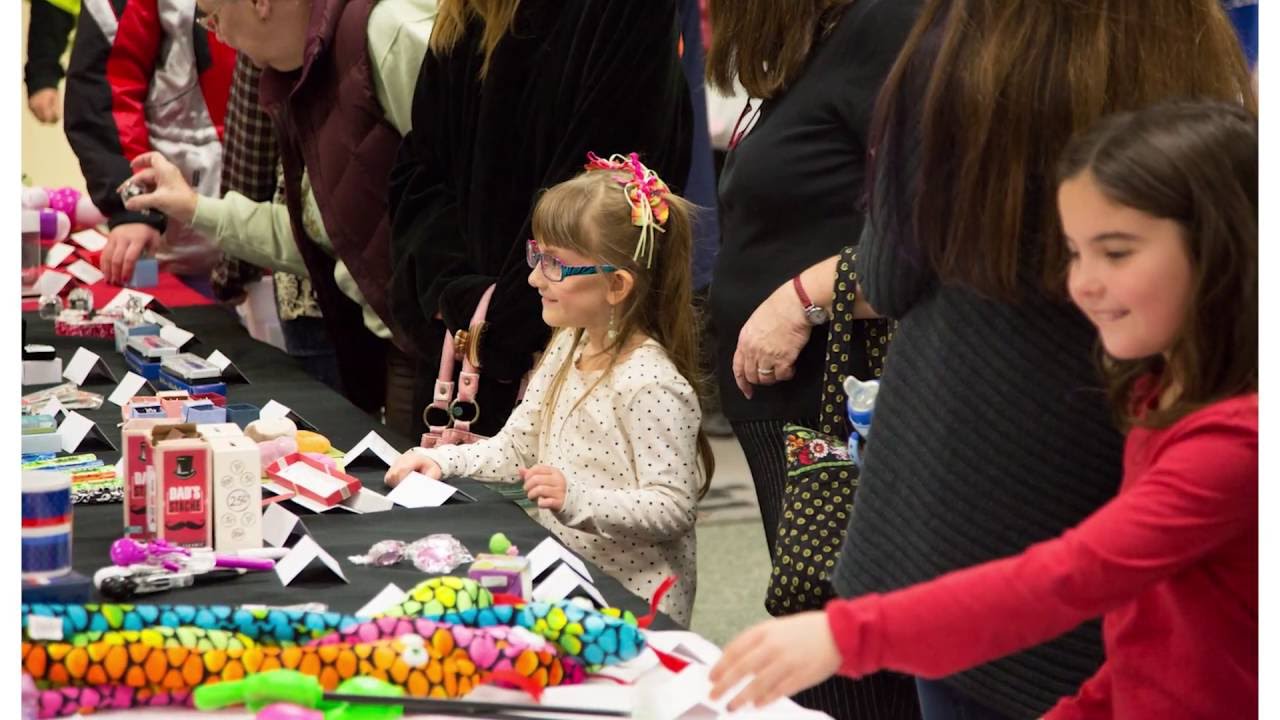 Holiday Treasures In School Gift Shop - YouTube