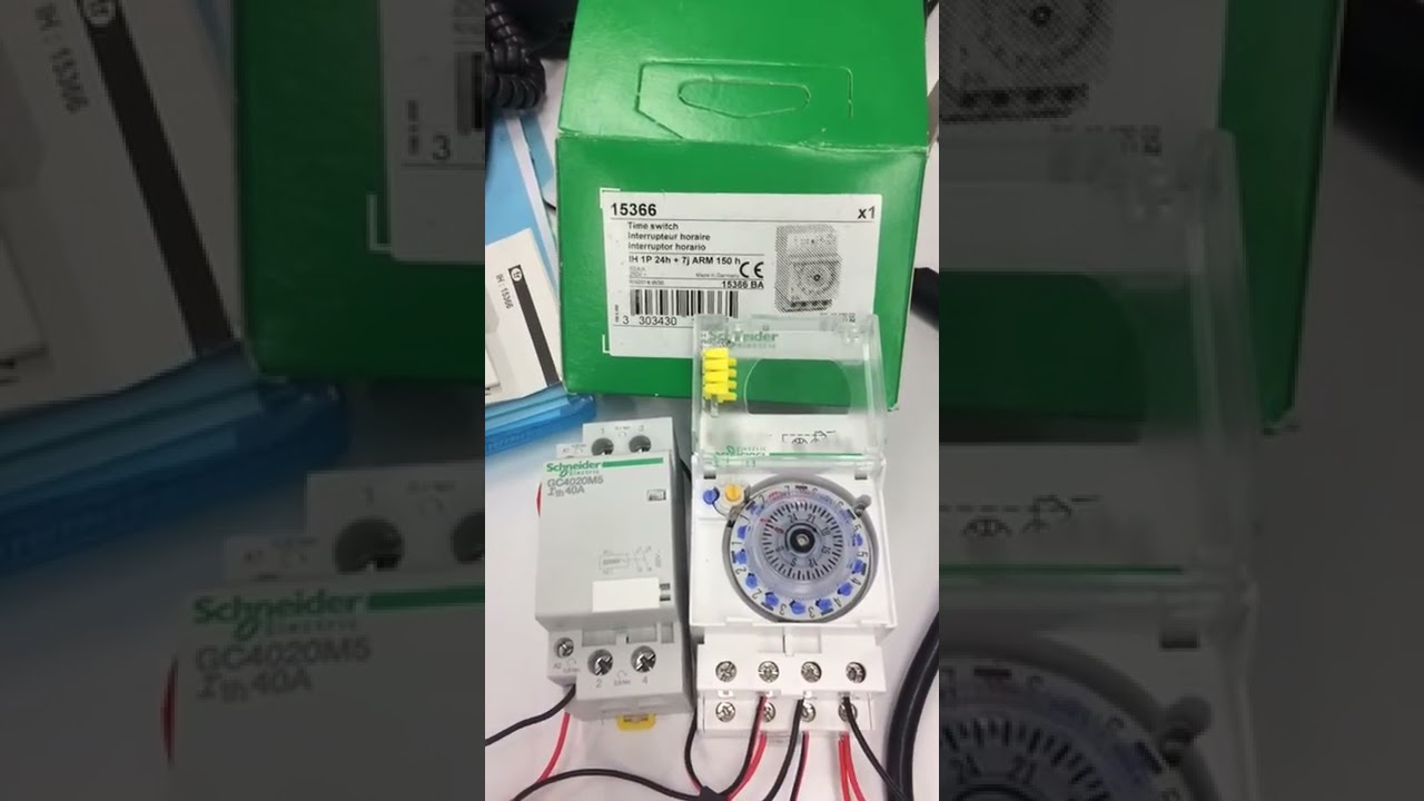 15366 timer 7 Day 24hour Mechnaical Timer Part 1 of 3 - YouTube