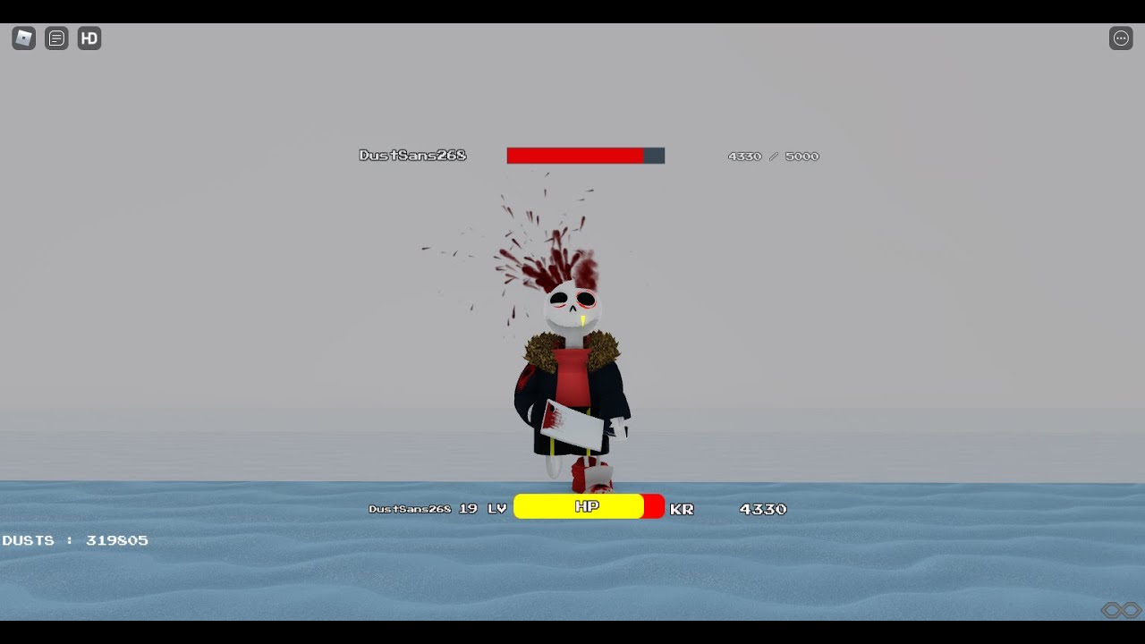 Undertale au's fight 2 HorrorFell Sans. - YouTube