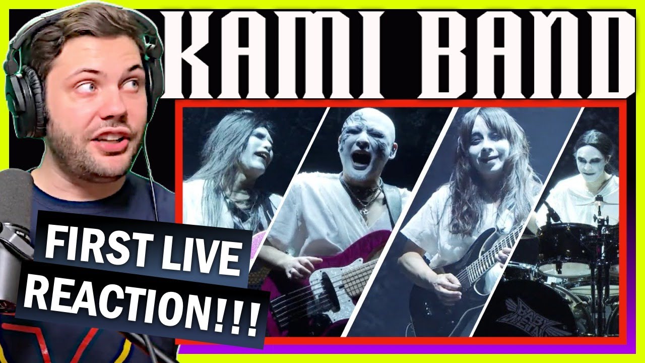 First Live Reaction! Kami Band - YouTube