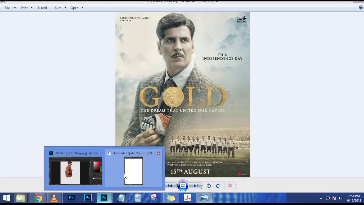 Gold movie poster Editing In Photoshop Tutorial Manipulation Creative ...