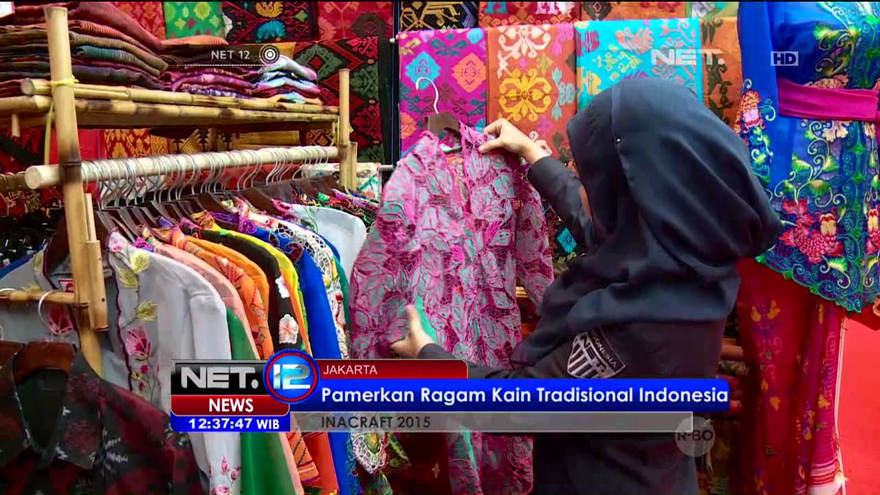 Ribuan produk kerajinan lokal meriahkan INA CRAFT 2015 - NET12 - YouTube