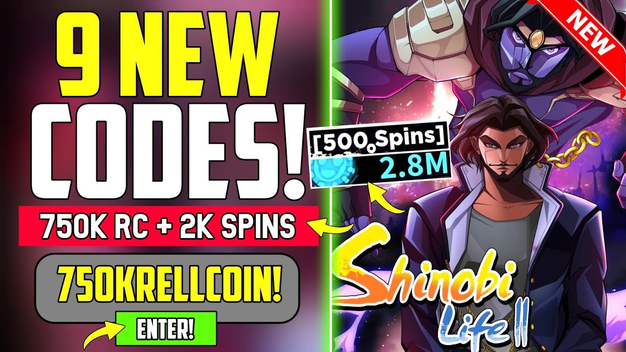 ALL NEW *EXCLUSIVE* CODES in SHINOBI LIFE 2 | Roblox SHINOBI LIFE 2 ...