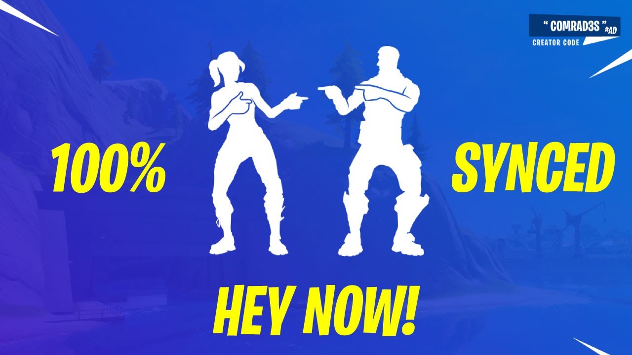 New Icon Series Hey Now! Emote in Fortnite but Every Second is a ...