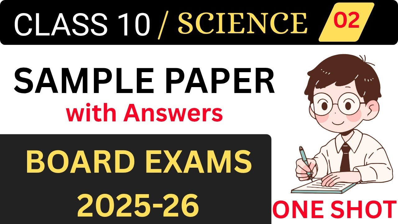 Sample paper Class 10th Science #scienceclass10 - YouTube