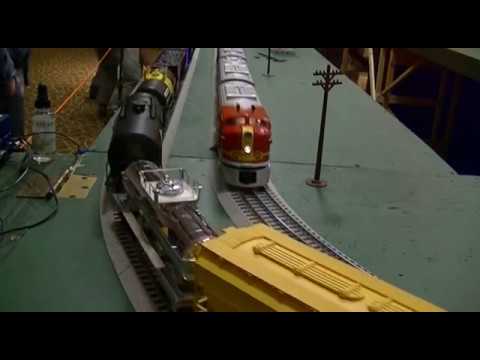 AtlasO Chessie System GE U23B Engine Pulling Freight and Coal Train ...